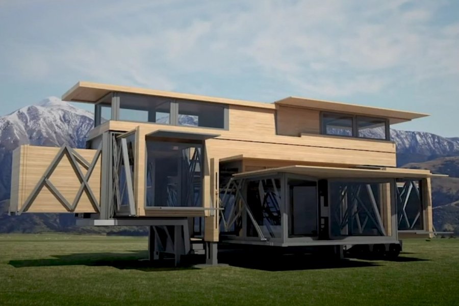 Firma Ten Fold Engineering: tanie domy, które rozstawia jak namioty ...